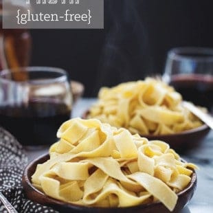Homemade Gluten-free Chickpea Pasta