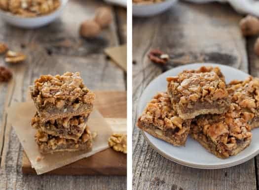 Maple Walnut Bars