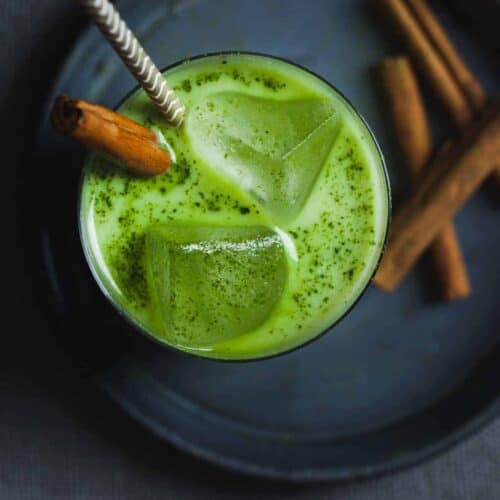 Coconut Matcha Horchata: Matchata - Snixy Kitchen