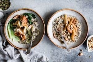 Multigrain Porridge, Two Ways: Savory Porridge & Sweet Porridge - Snixy ...