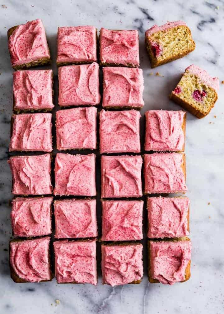 Gluten-Free Vanilla Raspberry Cake - Snixy Kitchen