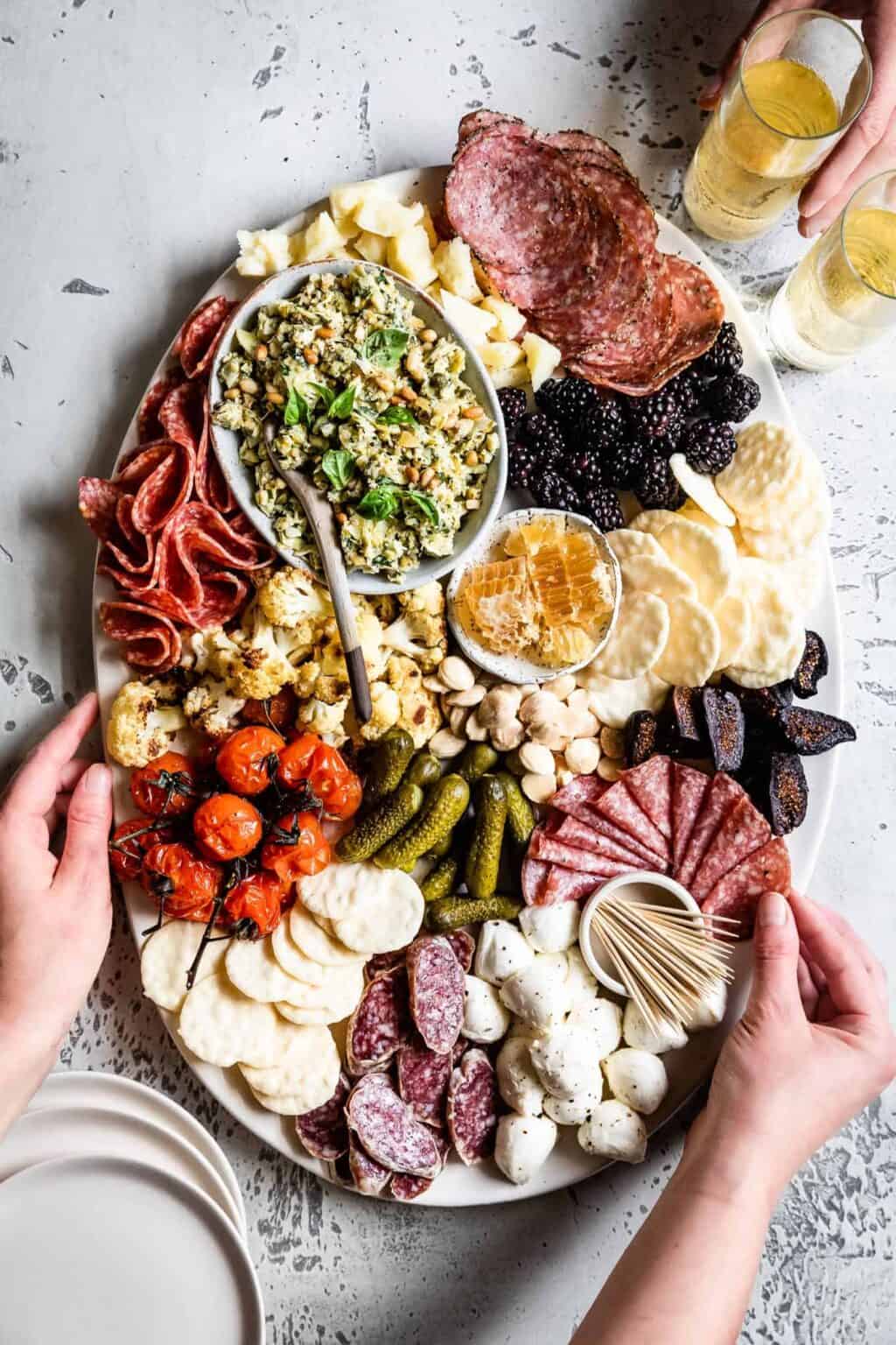 How to Build a Dinner-Worthy Charcuterie Board - Snixy Kitchen