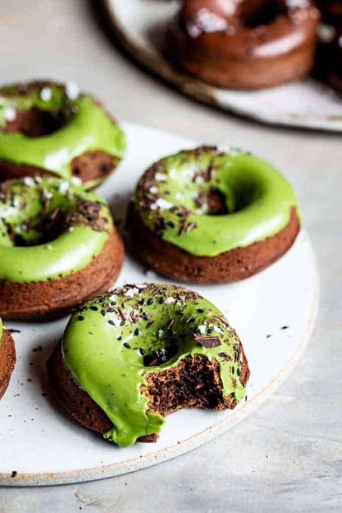 Chewy Chocolate Mochi Donuts | Snixy Kitchen