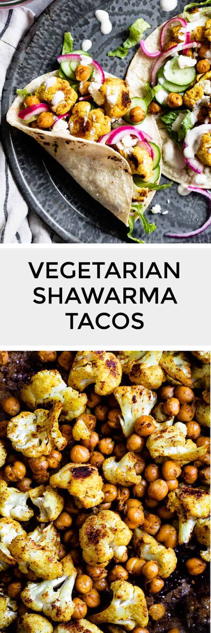 Vegetarian Shawarma Tacos - Snixy Kitchen