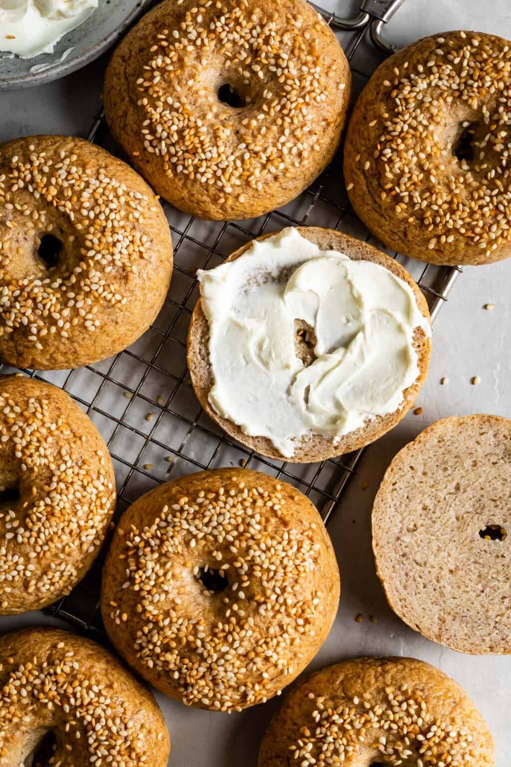 Soft & Chewy Gluten-Free Bagels | Snixy Kitchen