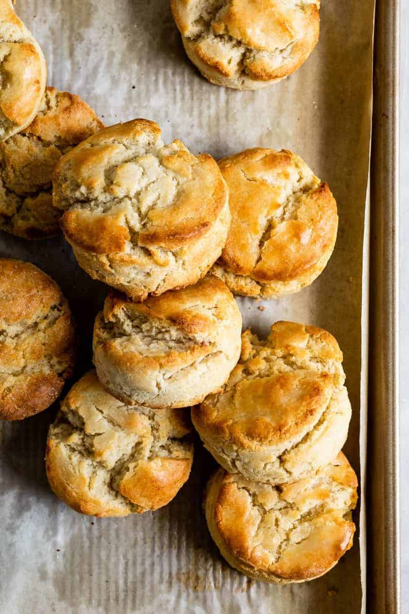 Fluffy Almond Flour Gluten-Free Biscuits - Snixy Kitchen