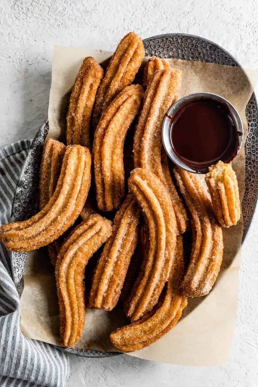 Crispy, Chewy Gluten-Free Churros - Snixy Kitchen