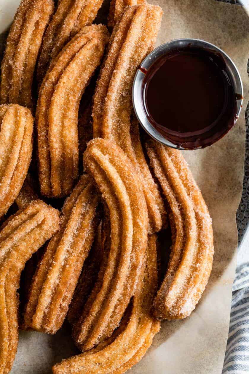 Crispy, Chewy Gluten-Free Churros - Snixy Kitchen