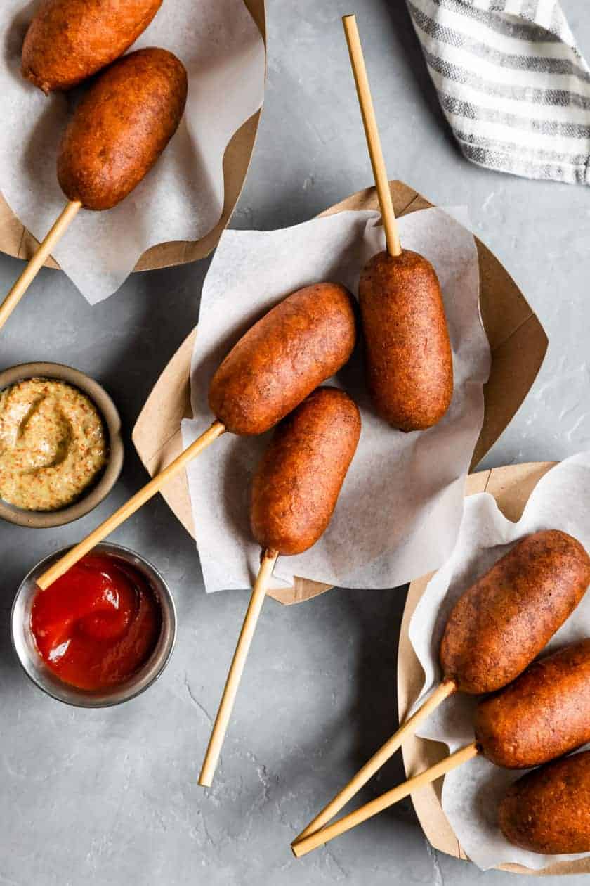 Crisp & Golden Crisp & Golden Gluten-Free Corn Dogs | Snixy Kitchen