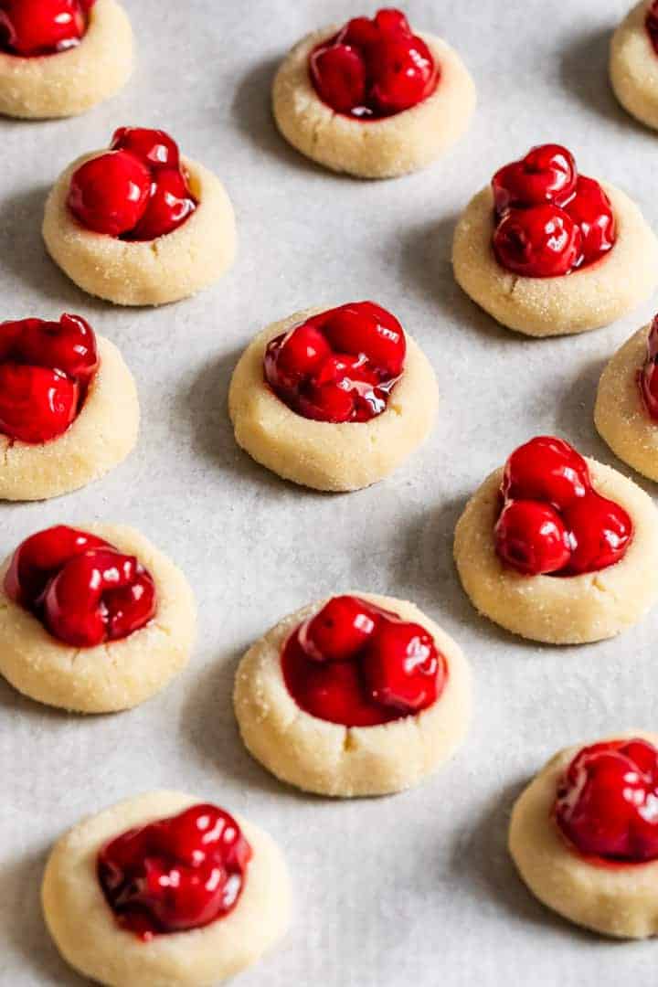 Gluten-Free Cherry Pie Cookies - Snixy Kitchen