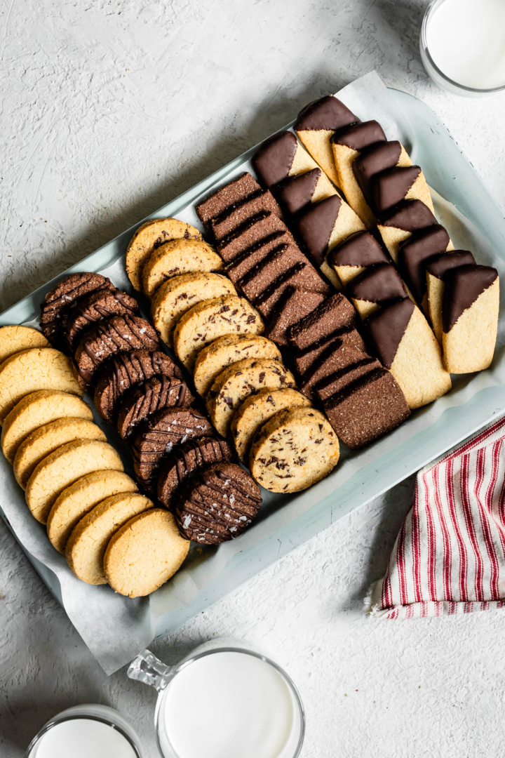 Crisp & Buttery Gluten-Free Shortbread Cookies | Snixy Kitchen