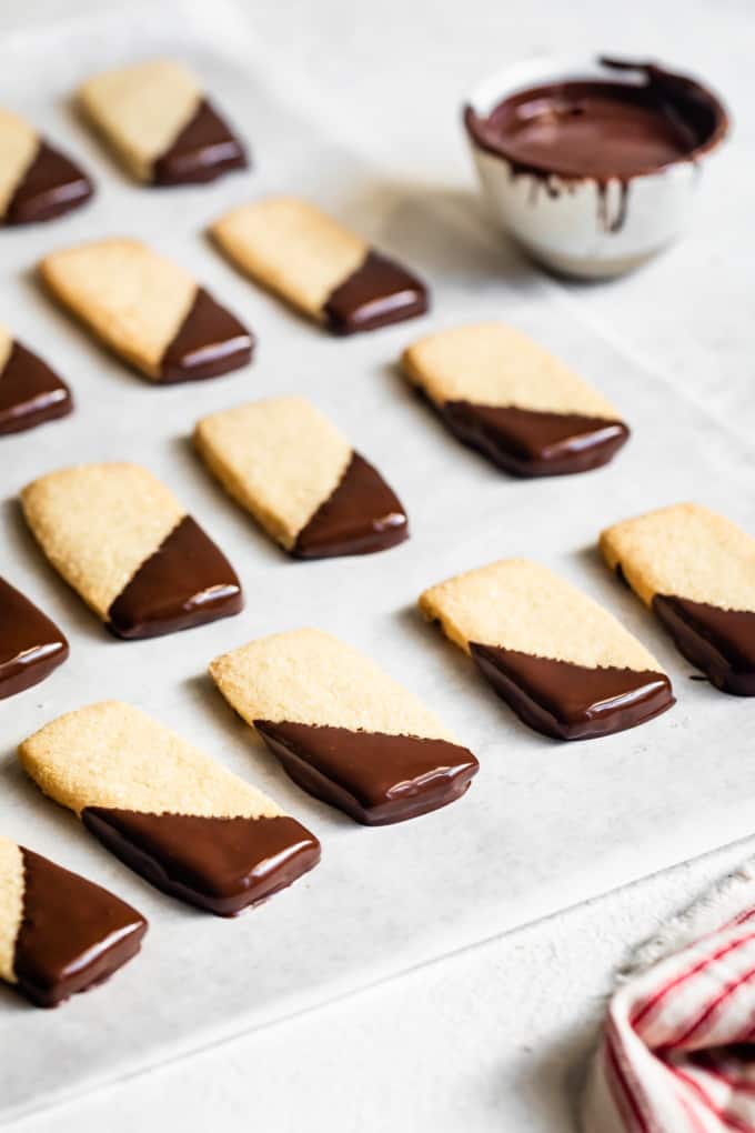 Crisp & Buttery Gluten-Free Shortbread Cookies | Snixy Kitchen