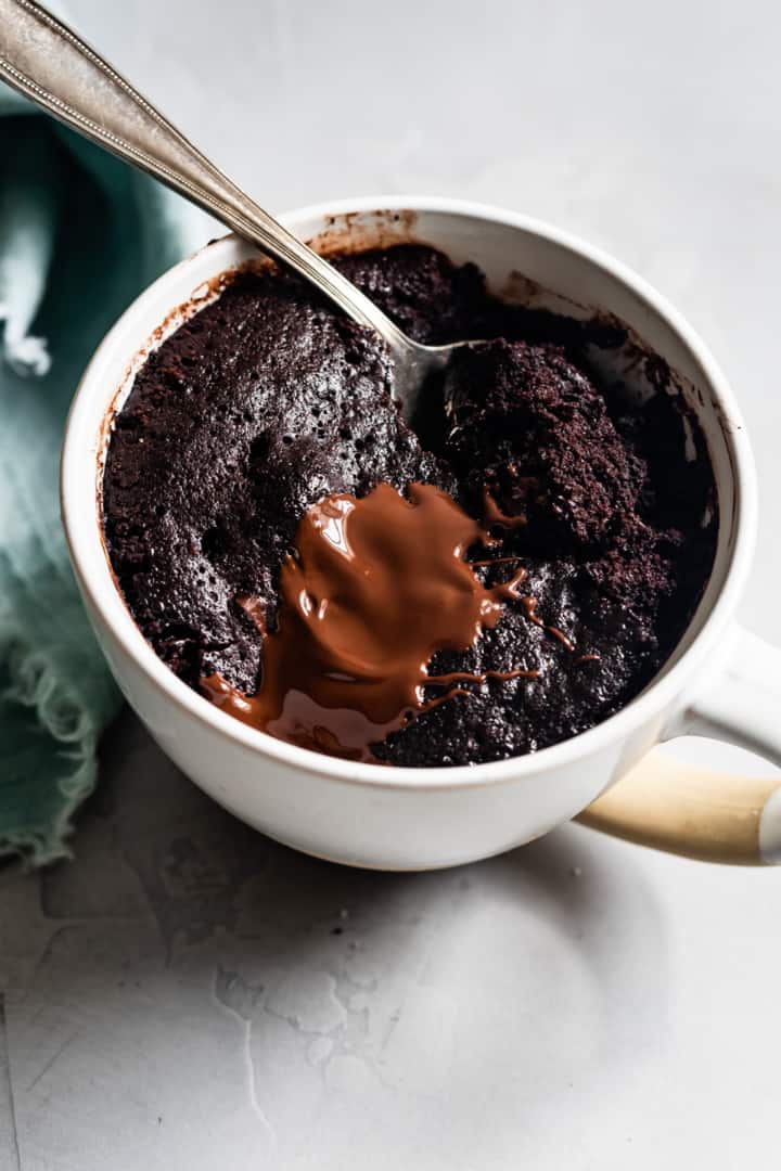 Gluten-Free Mug Cake - Two Ways - Snixy Kitchen
