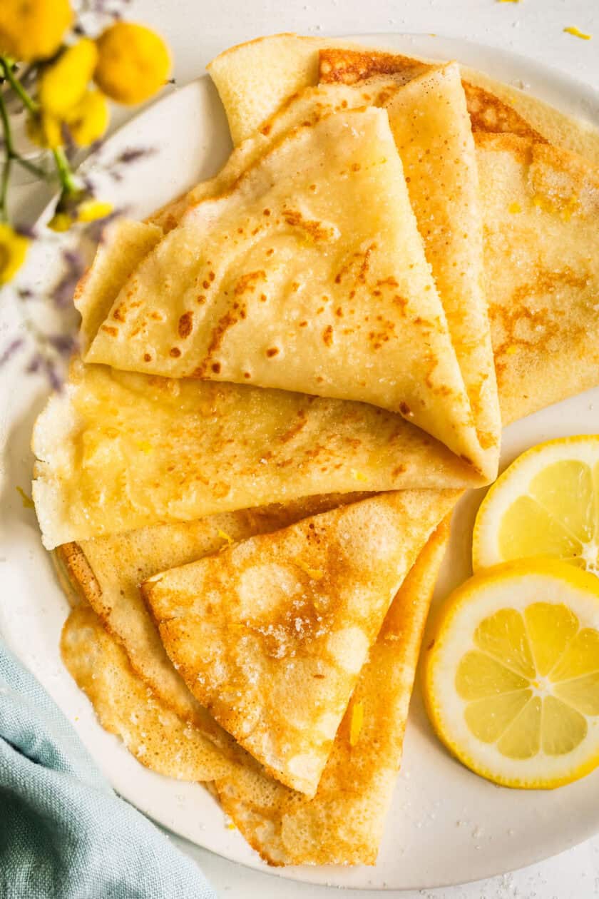 Super Easy Gluten-Free Crepes with Almond Flour | Snixy Kitchen